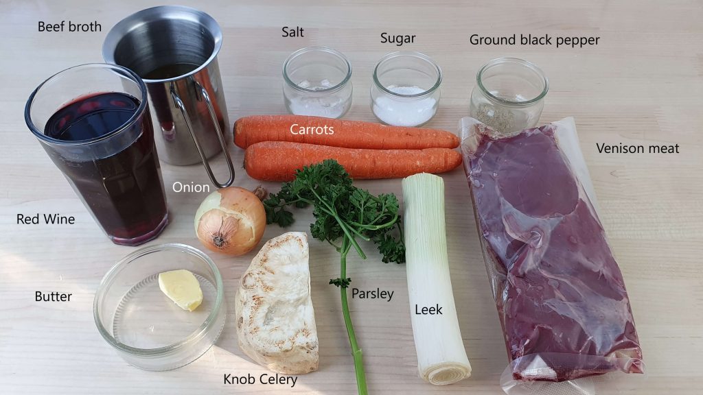 Simple Savory Roasted Venison Recipe Part I (Reh Rezept) - chenguins ...