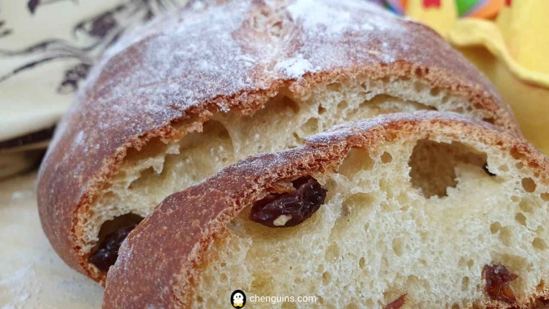 How to make Sourdough Raisin Bread for Toddlers - chenguins - German ...