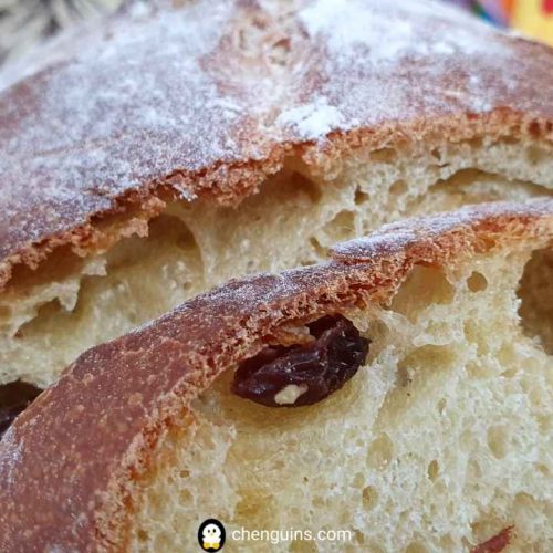 How to make Sourdough Raisin Bread for Toddlers - chenguins - German ...